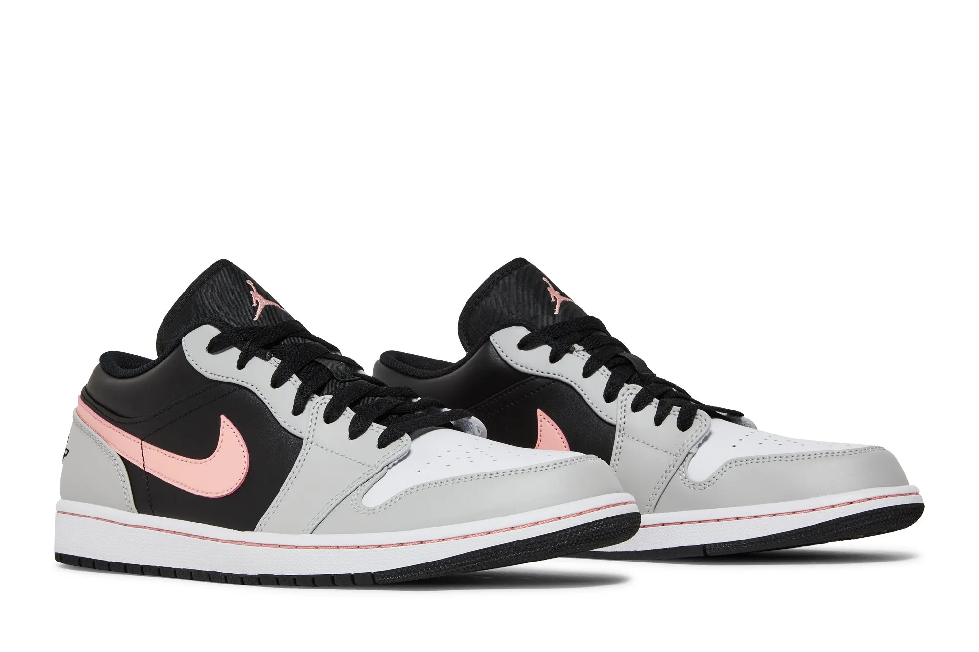 Air Jordan 1 Low 'Grey Fog Bleached Coral' 553558-062 - Owl Maverick
